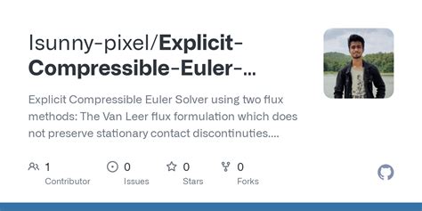 Github Isunny Pixelexplicit Compressible Euler Solver Explicit Compressible Euler Solver