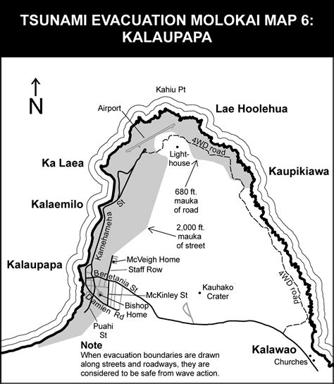 Hawaii State Tsunami Evacuation Maps