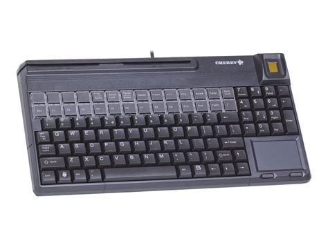Cherry Usb Keyboard With Touchpad Biometric Sensor G8662461euadaa