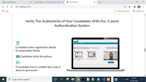 Github Narender Rk10myproctorai Ai Based Smart Online Examination