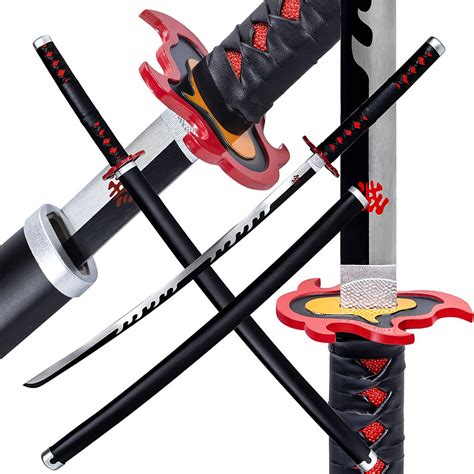Tanjiro Katana Sword Demon Slayer The Secret Behind Tanjiros Black