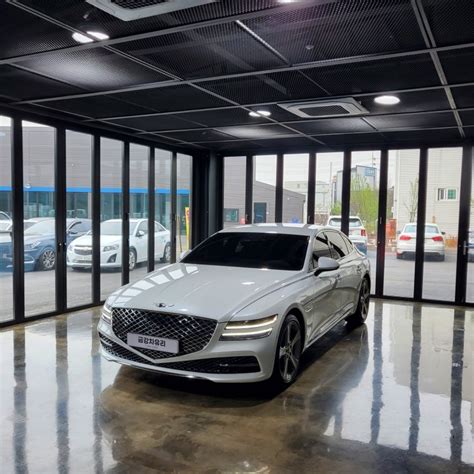 신형 제네시스 G80 앞유리 교체 비용 가격 수원 금강차유리 네이버 블로그