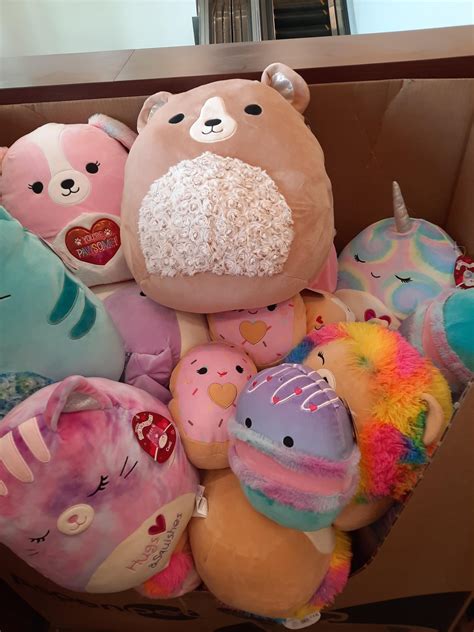 The Rose Swirl Fur Squishmallows Are Pretty Cute R Squishmallow