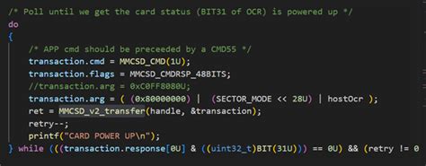 sk tda4vm mmcsd driver to communicate with emmc is not working