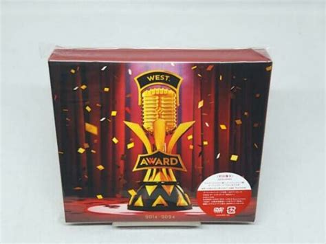 Yahooオークション 【未開封・cd】west Award初回盤bdvd付