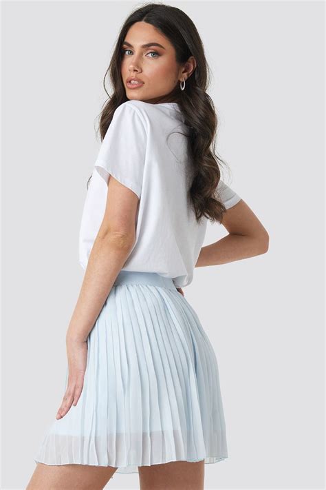 Mini Pleated Skirt Blue Mini Pleated Skirt Skirts Pleated Skirt