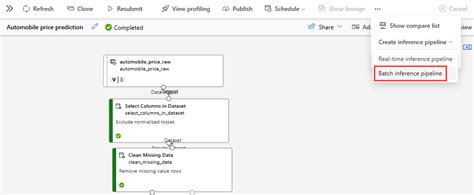 Run Batch Predictions Using Designer Azure Machine Learning
