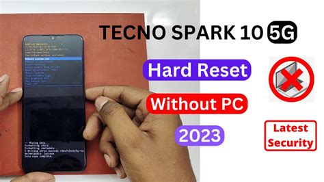 Tecno Spark 10 5G Hard Reset Factory Reset Pattern Unlock Easy Trick With Keys YouTube