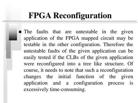 Ppt The Testing Approach For Fpga Logic Cells Powerpoint Presentation Id4300958