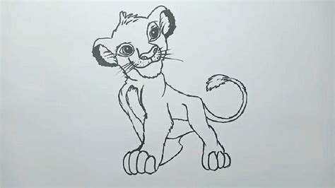 25 Easy Simba Drawing Ideas How To Draw Simba