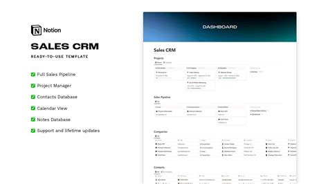 Notion Sales Crm — Premium Business Notion Template