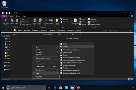 How To Access The Windows Startup Folder