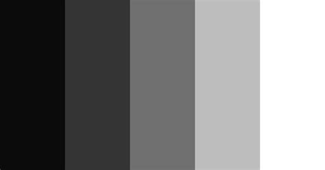 Color Palette Generated Based On 0b0b0b 343434 6f6f6f Bdbdbd