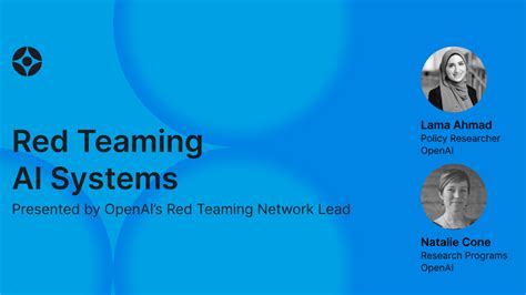 Red Teaming Ai Systems Article Openai Forum
