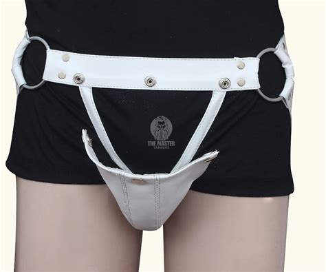 Jockstrap W Removable Cod Piece Handmade Soft Leather