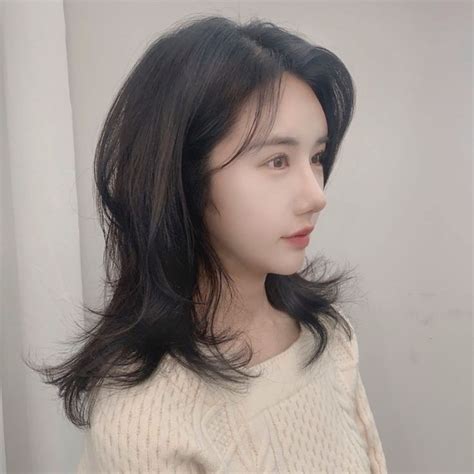 여자 허쉬컷 레이어드컷