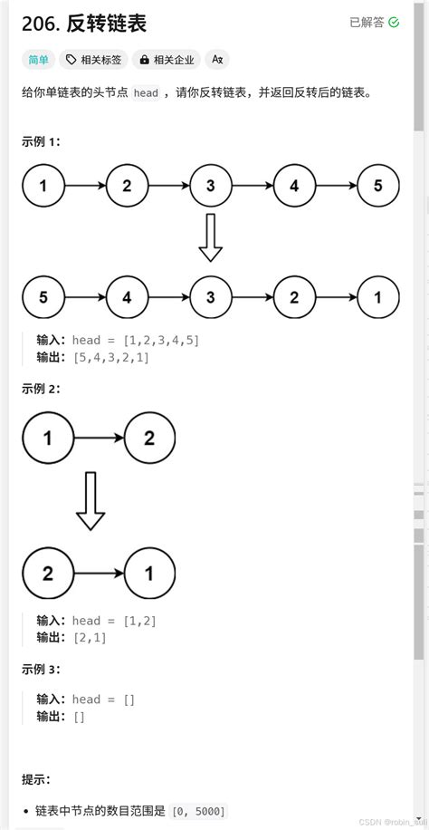 递归算法专题一＞反转链表