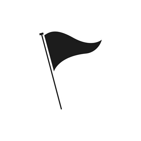 Flag Vector Icon Or Symbol Isolated On White Background 2267023 Vector