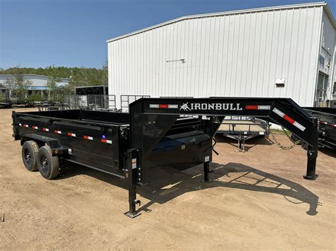 2025 Iron Bull 83 X 14 Gooseneck Dump Trailer For Sale