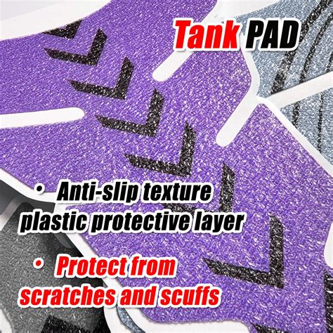 Blue Flame Motorcycle Tank Protection Pad Kt8040b Motorcycle Tank Pad