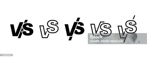 대 벡터 아이콘 집합입니다 Vs 싸움 결투 전투 비교 및 충돌 Championship에 대한 스톡 벡터 아트 및 기타 이미지 Championship 개체 그룹 검은색