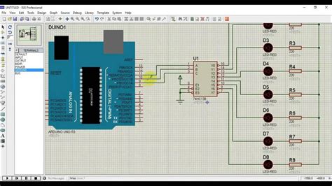 How To Using 74hc138 With Arduino Uno R3 Youtube