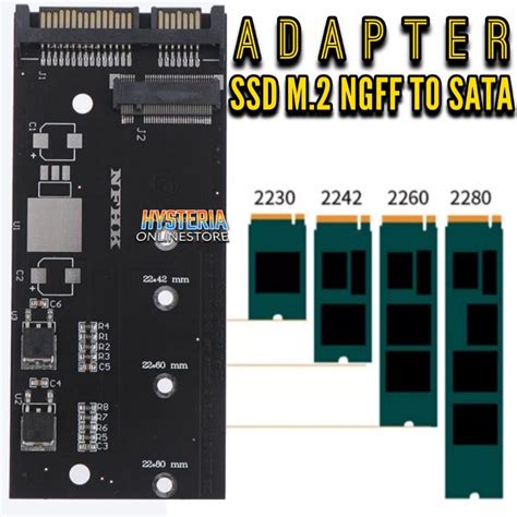 Jual Adapter SSD Sata To M2 M 2 NGFF B PLUS M KEY Konverter Adapter Pc Hdd Shopee Indonesia