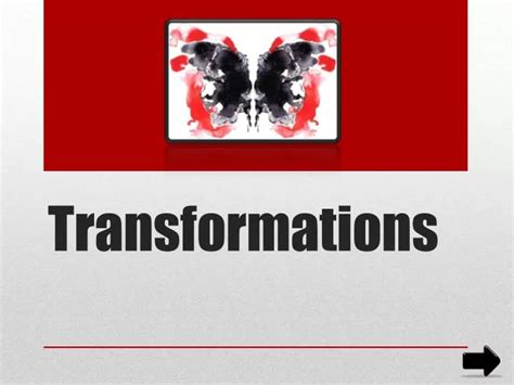 PPT Transformations PowerPoint Presentation Free Download ID 6942444