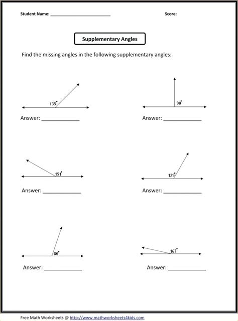Basic Geometry Worksheets Math Grade Geometry Worksheets 4th Grade