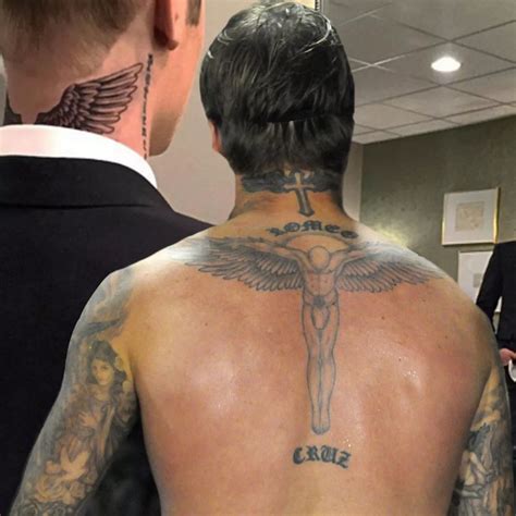 Justin Bieber Wing Tattoo