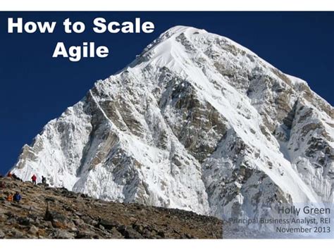 Case Study How To Scale Agile Pptx