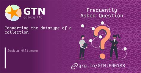 Faq Converting The Datatype Of A Collection