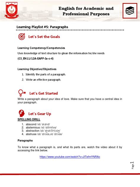 Module 21 Paragraphs Pdf