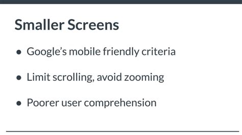 Evaluating Mobile Usability Guidelines Mobile Usability Guidelines Ppt