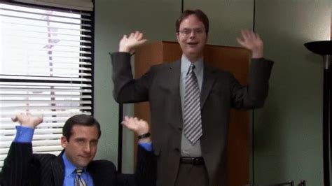 Michael Scott Dwight Schrute  On Er By Cogrinn