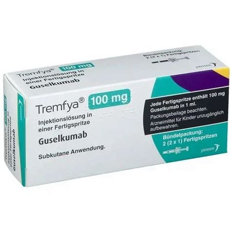 Tremfya Guselkumab Injection At Rs 10550box Tremfya Injection In