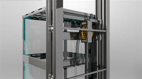 elevator prototype behance