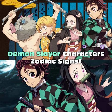 14 Demon Slayer Zodiac Signs Find Yours Qta