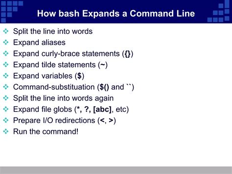 Unit 11 Configuring The Bash Shell Shell Script Ppt
