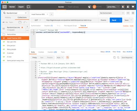 Postman Bdd A Bdd Test Framework For Postman And Newman