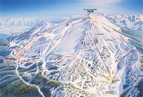 Trail Maps Ski Area Mammoth Lakes