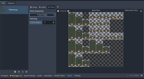 ysort doesn t seem to work on isometric tiles help godot forum