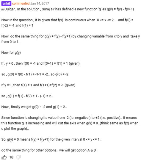 Calculus Gate Cse 2014 Set 1 Question 47