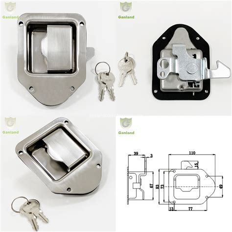 Truck Tool Box Latch Stainless Steel Toobox Lock High Quality Truck
