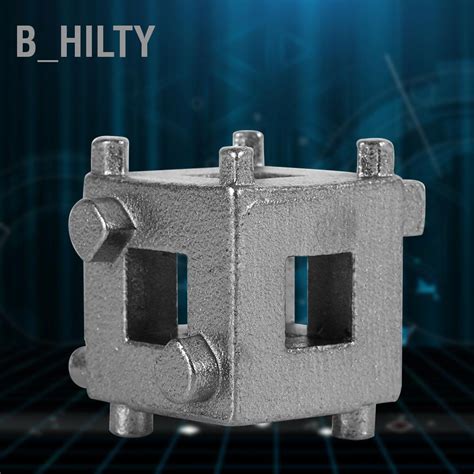 B Hilty รถด้านหลังดิสก์เบรกลูกสูบ Retractor เครื่องมือลมกลับ Cube Calliper อะแดปเตอร์ Silver