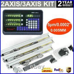 Axis Axis Digital Readout DRO Display Linear Scale TTL Glass Sensor Kit CNC Axis Digital