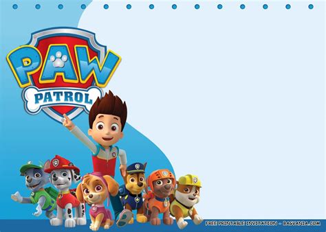 Free Printable Paw Patrol Birthday Party Kits Templates Artofit