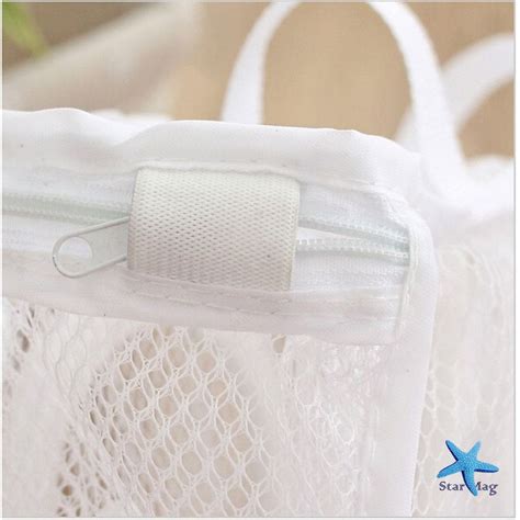 Мешок - чехол для стирки обуви в стиральной машине с ручкой для удоюной ...