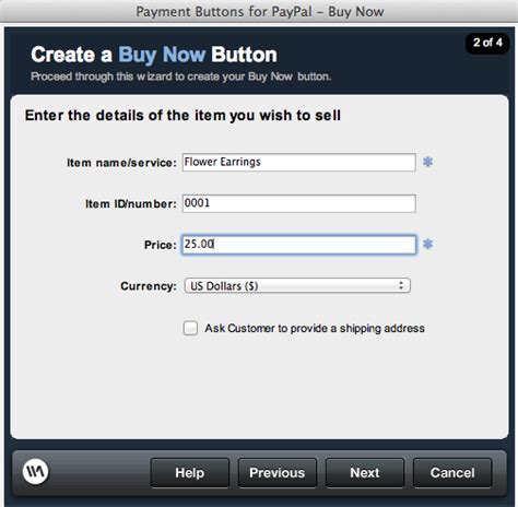 PayPal Buttons Dreamweaver Extension WebAssist